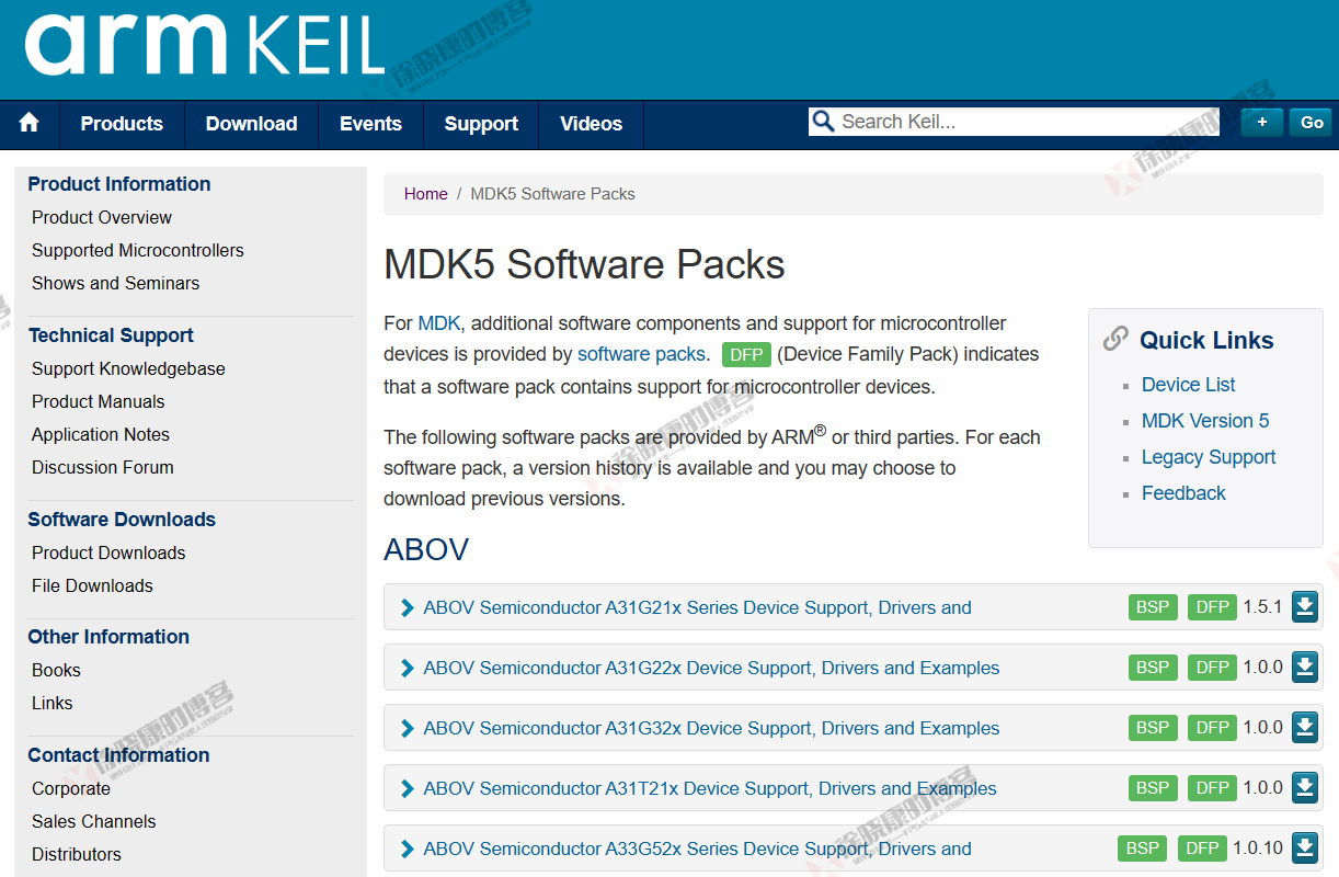 keil MDK5软件包介绍、下载、安装与分享-CSDN博客
